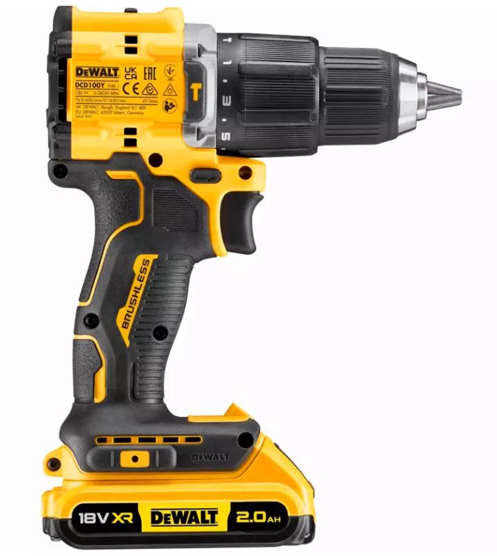 DEWALT DCD100YD2T-QW