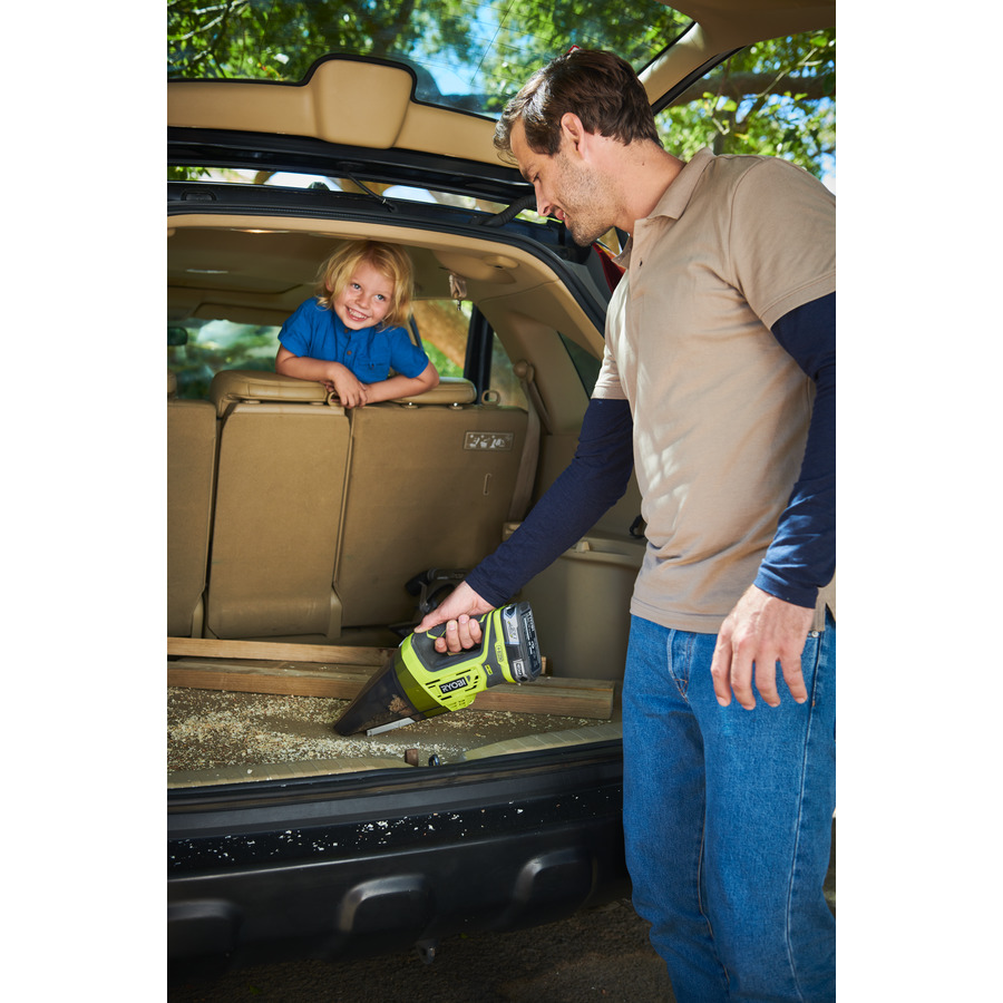 Aspirator de mână pe acumulator Ryobi (R18HV-0) - IMPERIA.MD