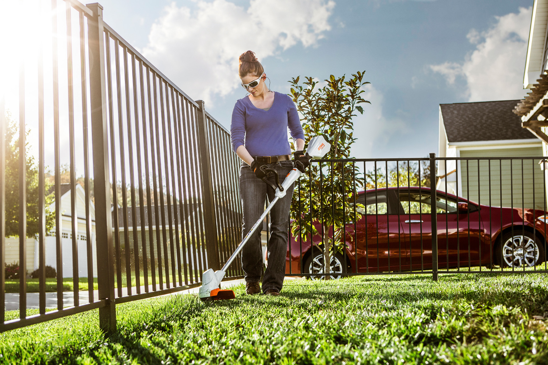 Аккумуляторный триммер STIHL FSA56SET - IMPERIA.MD