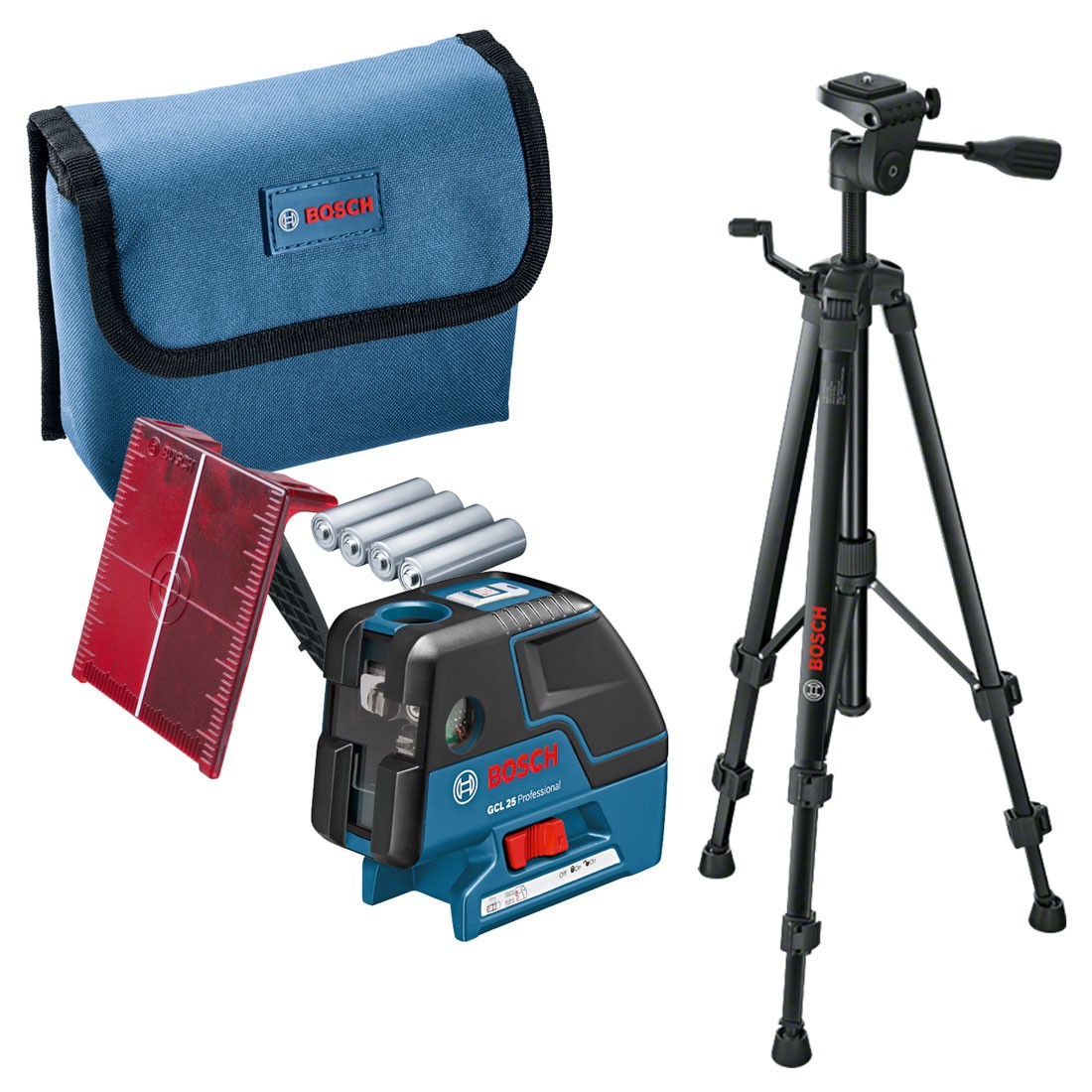 Лазерный нивелир BOSCH GCL 25+BT150 - IMPERIA.MD