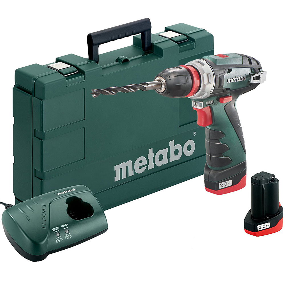 Аккумуляторный шуруповерт Metabo PowerMaxx BS Quick (600156500 ...